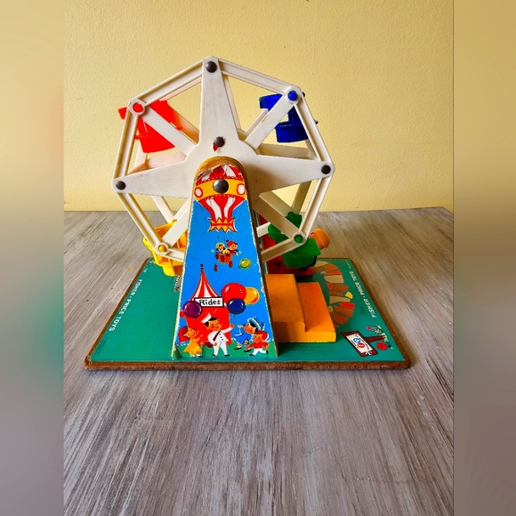 Fisher-Price | Toys | Vintage 966 Fisher Price 969 Little People Ferris ...